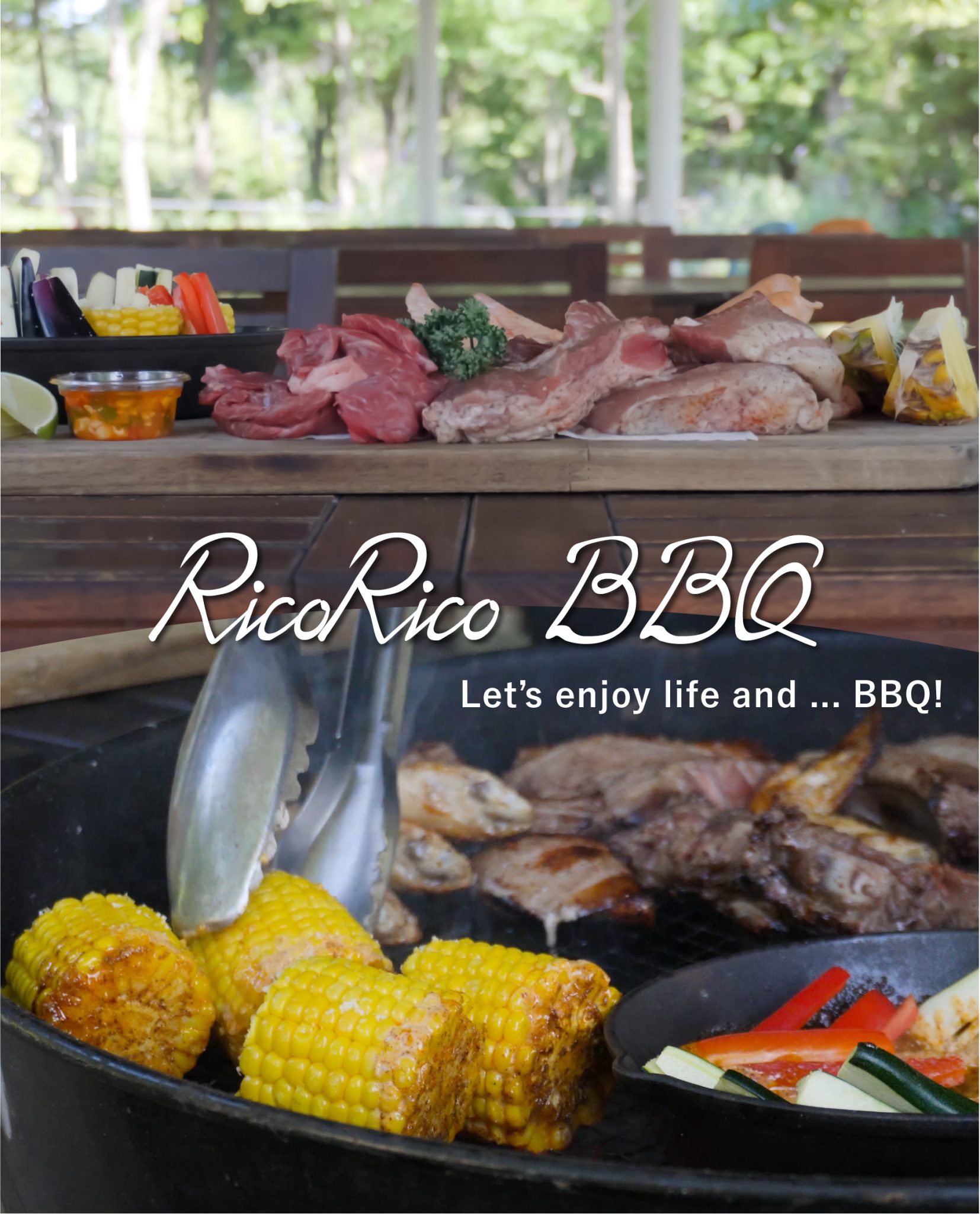 夏の特別メニュー「Rico Rico BBQ」！ – 大蔵海岸BBQ ZAZAZA